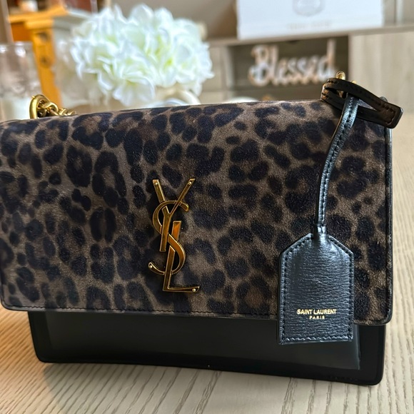 Yves Saint Laurent | Bags | Ysl Sunset Leather Crossbody Bag | Poshmark